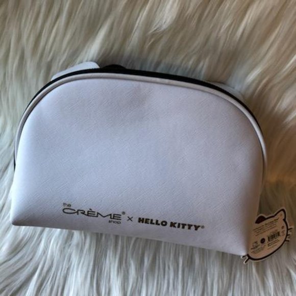 Hello Kitty | Bags | The Crme Shop X Hello Kitty Makeup Bag | Poshmark